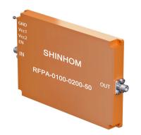 China 120W GaN Microwave Power Amplifier 0.5-40 GHz High-Power HPA for sale