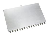 China Coaxial Power Splitter Combiner Low Insertion Loss High Isolation 2 Way 4 Way RF for sale