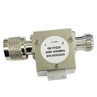 China High Isolation Low Insertion Loss Coaxial Isolator with Wide Frequency Band for RF Microwave Systems for sale