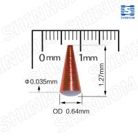 China BC Series Broadband Conical Inductor Flying Leads 10 MHz-40 GHz 1200 mA for sale