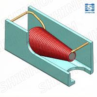 China BC Series Broadband Conical Inductor Flying Leads 10 MHz-40 GHz 1200 mA for sale