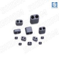 China RID High Frequency Ferrite Cores 10mm to 25mm for Telecommunication Equipment Wideband Low Loss for sale