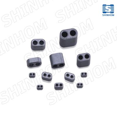 China RID High Frequency Ferrite Cores 10mm to 25mm for Telecommunication Equipment Wideband Low Loss for sale