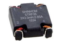 China STRF06 Series Common Mode Inductor 6.8mH ±35% Tolerance SMD Toroidal Core for EMI Suppression for sale