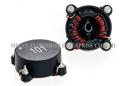 China SMD Toroidal Common Mode Inductor STC06 Series 100µH-12mH 17.4×17.4×7.62mm for EMI/RFI Suppression for sale
