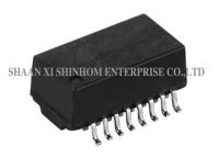 China HS1201SR 10/100Base-TX Transformer for Ethernet Interfaces and PoE Power Delivery for sale