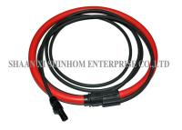 China Flexible Rogowski Coil Current Transformer 100kA Range with ±1% Accuracy and 3500V Isolation for sale