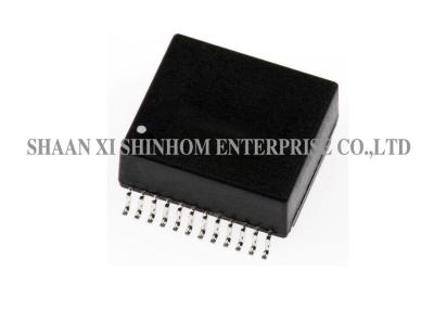 China LAN-100 Series 10/100Base-T Ethernet Magnetic Transformer - 350μH Inductance, 1500V Isolation for sale
