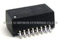 China LAN-400 Series Quad Port Ethernet Isolation Module 350μH Inductance 1500V Isolation Surface Mount Magnetics for sale