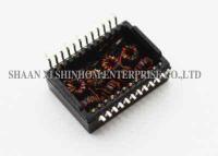 China HS24001S 24-Pin Ethernet LAN Transformer 1000Base-T Module with 1500Vrms Isolation and 350μH Inductance for sale