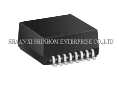 China HS2410/2411 Series Surface Mount Ethernet Magnetic Transformer 350 uH OCL 8mA Bias 1000 Base-T for sale