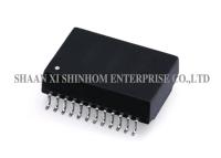 China HS16002S Fire Retardant SMT LAN Transformer with Ferrite Core Coils - 1500Vrms Isolation, IEEE 802.3 Compliant for sale