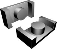 China ER Series Mn-Zn Ferrite Cores for High Frequency Transformers - Wide Inductance Range & High Current Output for sale