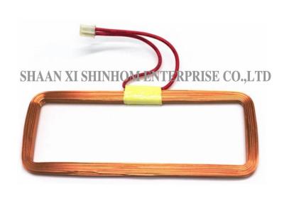 China 125kHz RFID Antenna Air Core Coil with 6.0μH Inductance and 0.12mm Copper Wire for Smart IC Card Systems for sale
