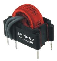 China High Precision PCB Mount Current Transformer 15A Maximum 10kHz to 200kHz with IEC950 Certification for sale