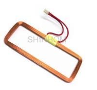 China Custom RFID Coil Antenna 0.12mm Wire Diameter 6.0μH Inductance Air Core Multilayer Structure for sale