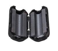 China EMI EMC Suppressor Ferrite Split Core 8-13.6mm Radius Snap-On Cable Mount for sale