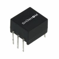 China 1500Vrms Ethernet Isolation Transformer with Toroidal Coil - 350μH Inductance, 0.69