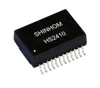China 1500Vrms Ethernet Isolation Transformer with Toroidal Coil - 350μH Inductance, 0.69