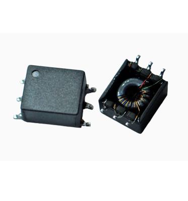 China 6-Pin Low Profile LAN Isolation Transformer 350μH Inductance for 1000 Base-T Ethernet and Switching Power Supply for sale