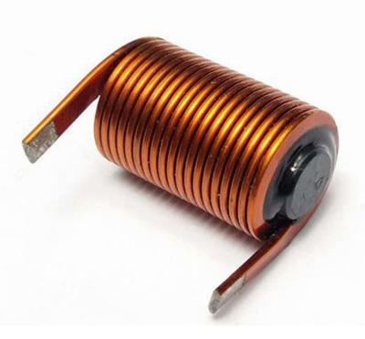 China Ferrite Rod Core High Frequency Choke Coil Inductor with Flat Wire - Operating Temperature -40℃ to +105℃, 260℃ Solder Heat Resistance for sale