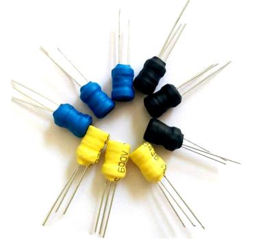 China LCHB Series DIP Power Inductor 10μH to 47mH Radial Type with UL Tube for High-Current Applications for sale