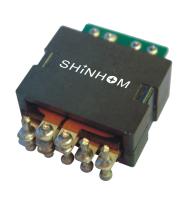 China TP14 Series 15W Planar Transformer - 5.8mm Thickness, 18-75V Input Range for DC-DC Converters for sale