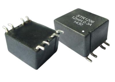 China STR1206 Series SMD Common Mode Choke Coil 1.1mH to 12mH Low Profile Silicone Potting -40℃ to +105℃ for sale