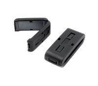China EMI Suppression Ferrite Core 23.5mm Window Width NiZn Material RoHS Certified for Flat Cable for sale