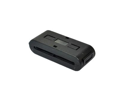 China Flat Cable EMI Clamp Ferrite Core with 25Ω at 25MHz and 105Ω at 100MHz Impedance for Electronic Circuit Noise Suppression for sale