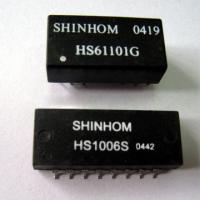 China LAN-400 Series 350μH 8mA Single Port Ethernet Transformer with 1500V Isolation for Industrial Networking for sale