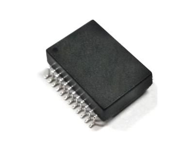 China Dual Ports Magnetics Modules PoE LAN Transformer 600mA Current 1000BASE-T IEEE 802.3 Compatible for sale