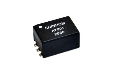 China Toroidal Epoxy Potting SMD Audio Transformer 20Hz-20kHz ±0.25dB Response 600Ω Impedance for sale
