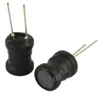 China DR Type Ferrite Core Dip Inductor 1KHz 0.1V High Current Power Inductor for sale