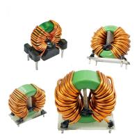 China Enameled Wire EMI Filter Toroidal Ferrite Core Inductor 10kHz for sale