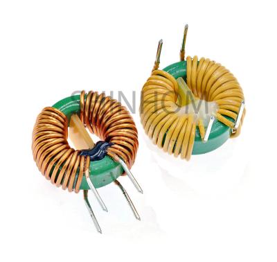 China Triple Insulated Wire Common Mode Choke Toroidal Inductor EMI Suppression 85C for sale