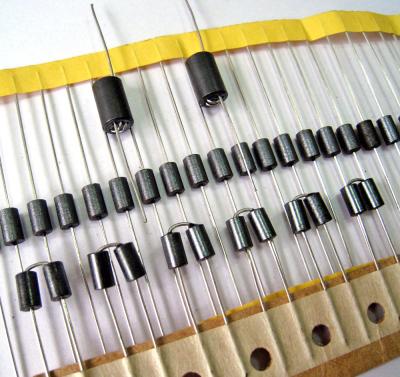 China 1Ts Industrial Ferrite Bead Inductor with Axial Leads - 20% Resistance Tolerance, -40℃ to +125℃ Operating Range for sale