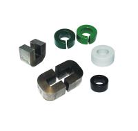 China Hall Effect Current Sensor Core Split Gapped Ferrite Toroid 10mm to 50mm OD for sale