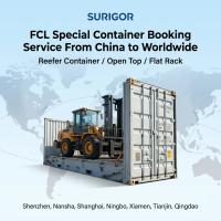 China OOG Special Container Flat Rack Container Shipping For Heavy Cargo Transport With DDP for sale