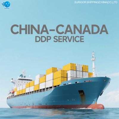 China HEDE LCL DDP Service From China To Canada Customs Clearance With UPS FedEx Last Mile Delivery for sale