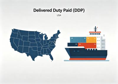 China DDP Shipping to USA with Delivered Duty Paid and 19-35 Days Transit for 12KG Minimum Cargo via Sea Freight for sale