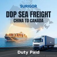 China FCL DDP Service Canada Full Container Load Shipping Duty Paid Door to Door for sale
