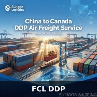 China FCL DDP Service for Container Shipping to Canada with All-inclusive Duty-Paid Rate and Double Customs Clearance for sale