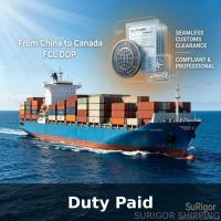 China FCL DDP Service with Double Clearance and Duty Paid for Canada Nationwide Coverage for sale