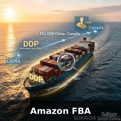 China FCL DDP Service with Door to Door Delivery and Double Clearance Duty Paid for Canada Nationwide Coverage for sale