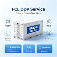 China FCL DDP Service to All Major Canadian Ports & Inland Destinations for sale