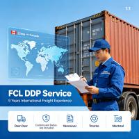 China Peak Season FCL DDP Service to Canada | Reliable Space, Consistent Delivery for sale