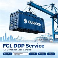 China All-Inclusive FCL DDP Rate to Canada | No Surprise Fees, Door Delivery for sale