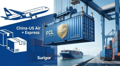 China Chicago FCL DDP Full Container Load Shipping China to USA Door Delivery Service for sale