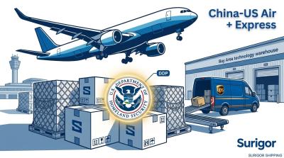 China DDP Air Express Service China San Francisco SFO Door-to-Door Duty Paid Customs Cleared for sale